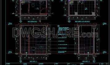 84.Autocad Drawings Of Police Station Layout Plan and Elevations ...