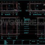 101.WC Layout Plan and elevations details AutoCAD drawing download ...