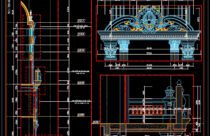1.Auditorium hall AutoCAD blocks free download