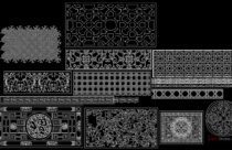 92.Ceramic Tiling CAD Drawings