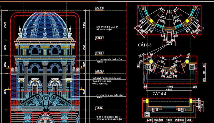 118.Classical Architectural details Blocks free download - Free Cad ...