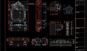 24.Gas cooker, Induction cooker AutoCAD blocks free download