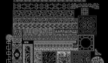 47. Free Download North Arrow & Compass Rose CAD Blocks