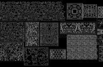 283. Free download the luxurious Italian Minotti sofa CAD block library