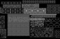 78.Flag Pole Elevation and Sections Details Autocad file