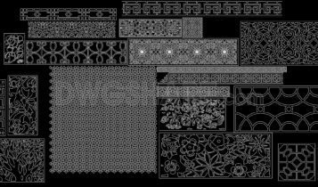 26.Circular Stadium Layout and Section CAD