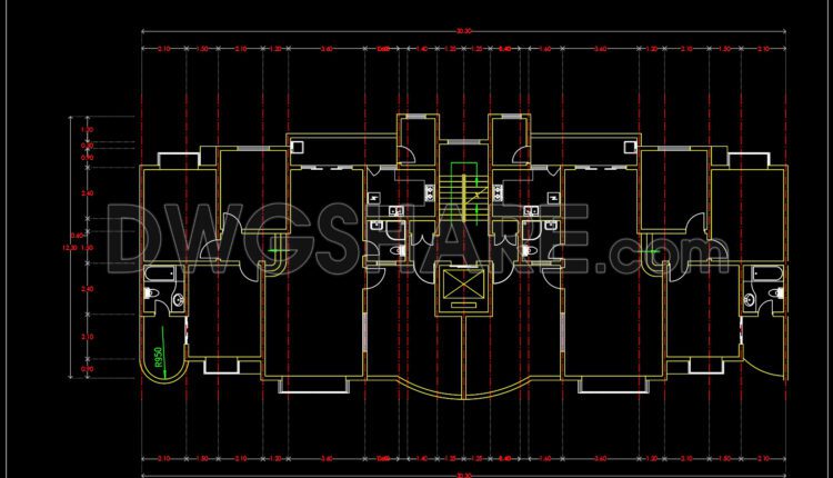 123.Apartment Plan AutoCAD File Free Download - Free Cad Blocks ...