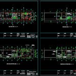 2-Story House a Complete Project AutoCAD File 8.5mx35m Free Download ...