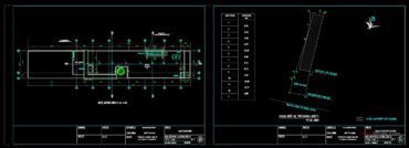 2-Story House a Complete Project AutoCAD File 8.5mx35m Free Download