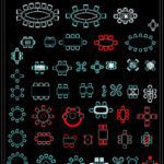 201.CAD Blocks Furniture for Kitchen and Dining room - Free Cad Blocks ...