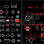 202.CAD Blocks Furniture for Kitchen and Dining room - Free Cad Blocks ...