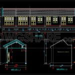 21.Autocad Drawing Of Ancestral Temple For Download - Free Cad Blocks ...