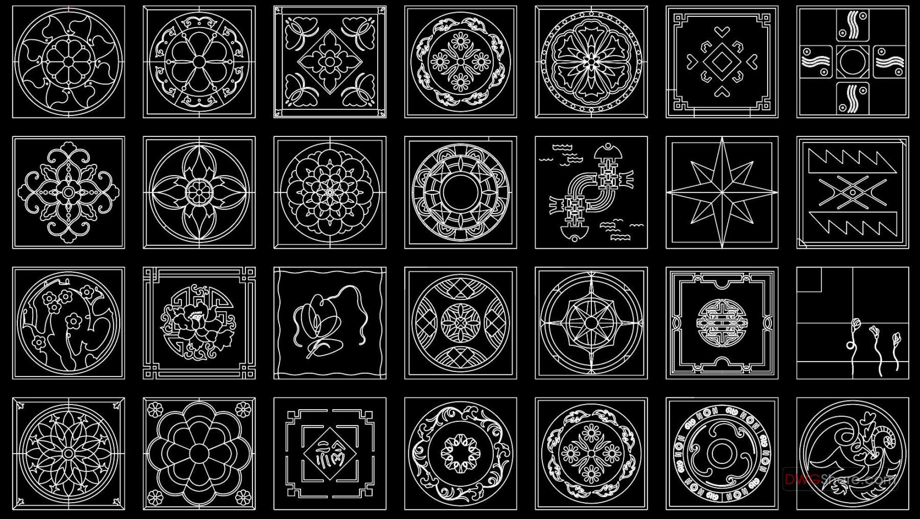 227. Paving Design CAD Blocks