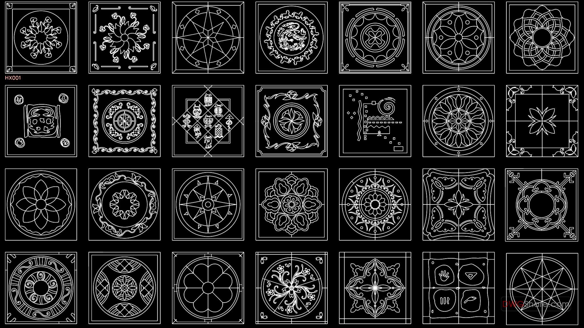 229. Paving Design CAD Blocks