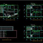 3-Story Bank A Complete Project AutoCAD File 15mx25m (2) - Free Cad ...