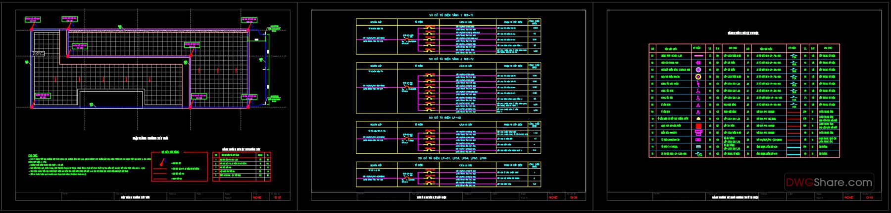 3-Story House A Complete Project AutoCAD File 6.8mx18m