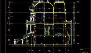 29.Waterfall System Details Autocad Drawing Free Download