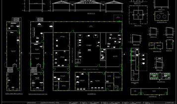 System of ventilation free AutoCAD drawings