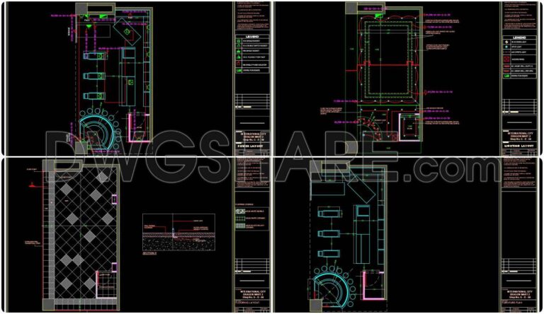 42.Autocad Drawing Of Cold Rolled Steel Production Factory For Download