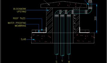 12.Galvanized Pipe Fittings Autocad Drawing Free Download