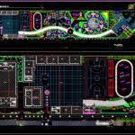 93.Autocad Drawing Of Recreative Sport Center Plan For Download - Free ...