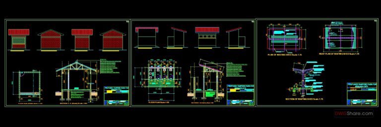 96.Autocad Drawing Of Park Design Plan For Download
