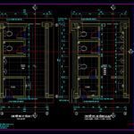 97.WC Layout Plan and elevations details AutoCAD drawing download ...