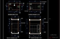 656. Structural Gantry Grab Bucket Elevation and Section – CAD Drawing DWG