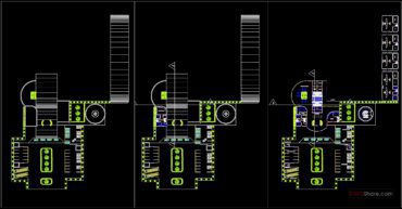 Autocad Drawing Of Airport Systems Details For Download