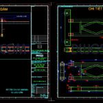 Autocad Drawing Of Methods For Erection Girder For Download - Free Cad ...