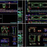 Autocad Drawing Of Methods For Erection Girder For Download - Free Cad ...