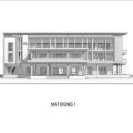 Drawing Of 3-Story Office Building For Free Download - Free Cad Blocks ...