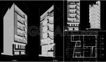 607. Free DWG CAD Template for Bored Pile Construction Method