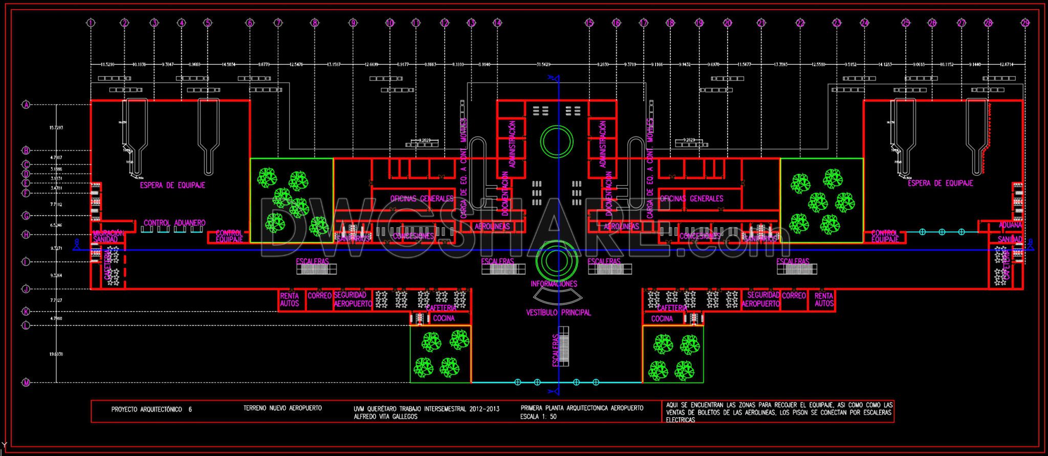 Free Download Of Airport design Autocad Drawing DWG
