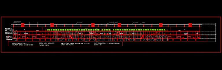 Free Download Of Airport design Autocad Drawing DWG