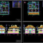 Free Download of Small Family House Autocad Drawing DWG - Free Cad ...