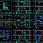 Structural Drawing Of 9-story House A Complete Project 4.4×15.3m For ...