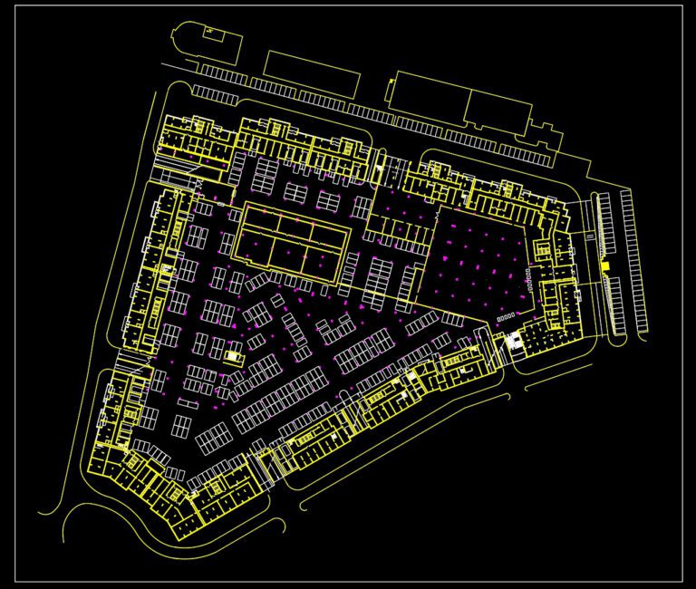 1. Autocad Drawing Of Parking For Free Download