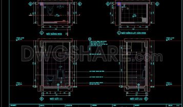 184. CAD drawing Of Underground Water Tank Free download