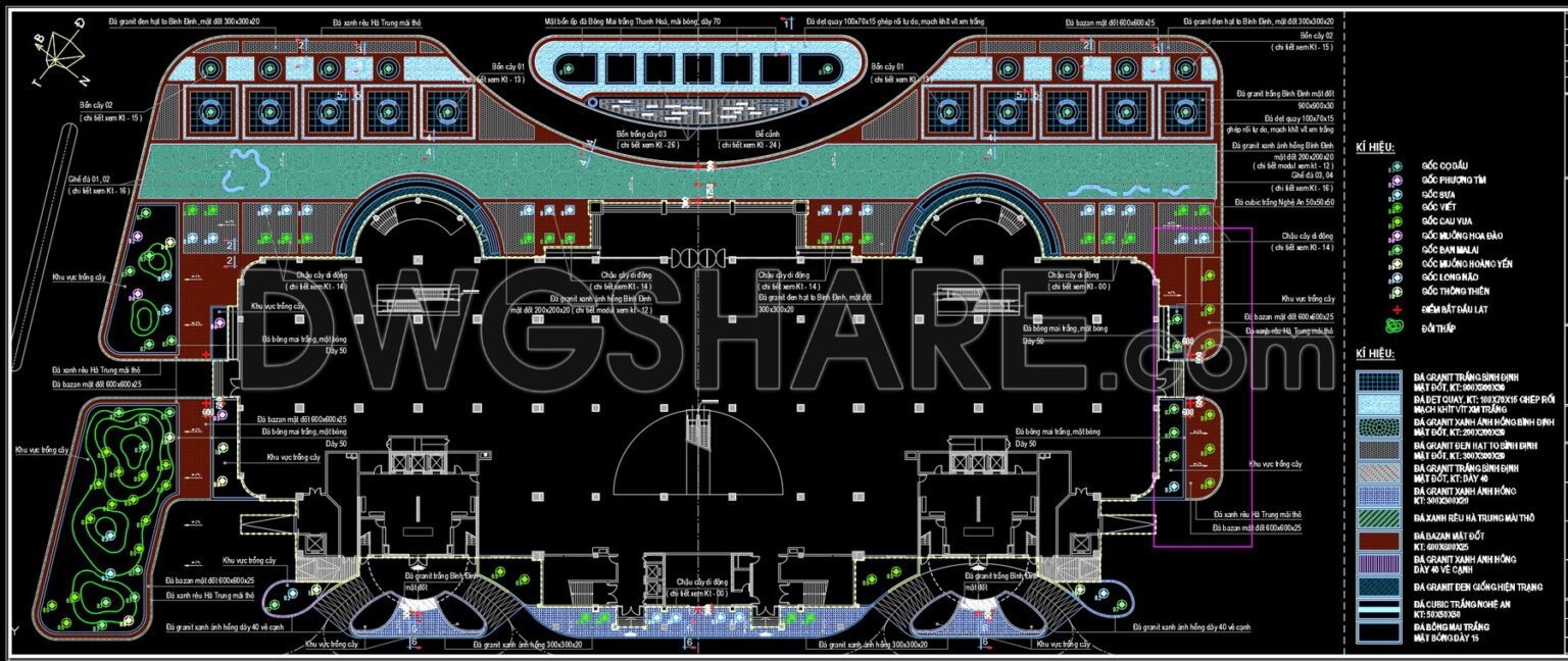 103.Autocad Drawings Of Landscaping for urban spaces and high rise For ...