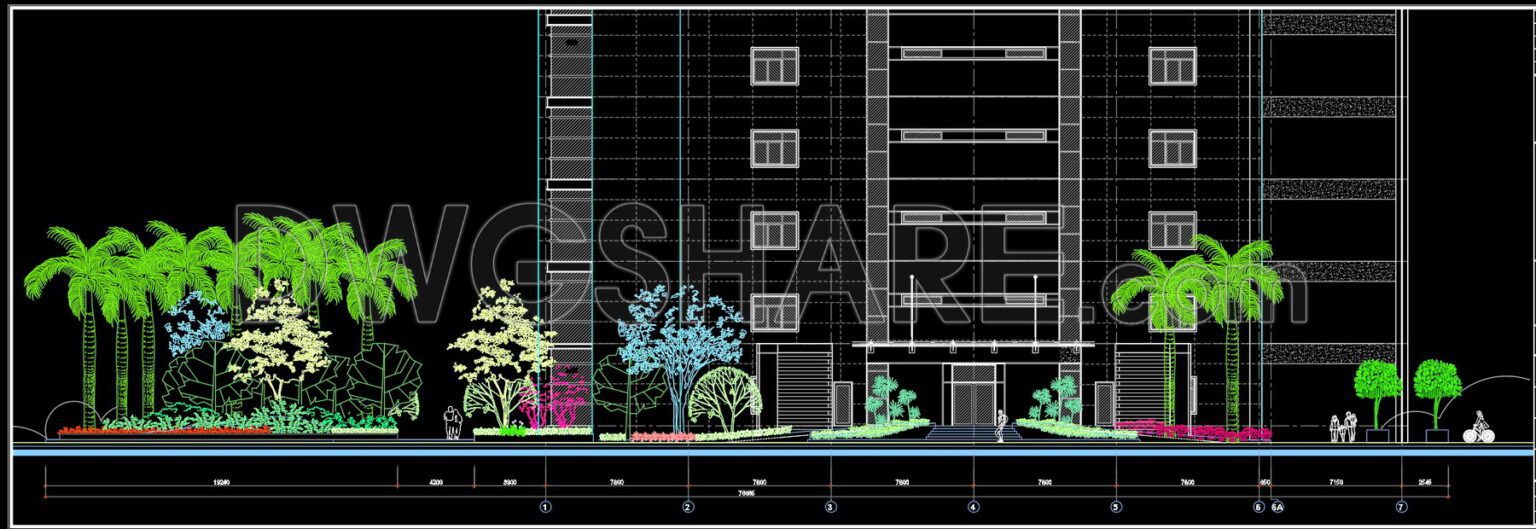 103.Autocad Drawings Of Landscaping for urban spaces and high rise For ...
