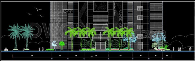 103.Autocad Drawings Of Landscaping for urban spaces and high rise For ...