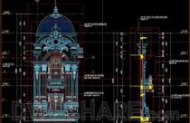 91. Free Download of CAD Drawings for Rotary Drilling Rig