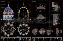 12.Multi function hall AutoCAD File DWG