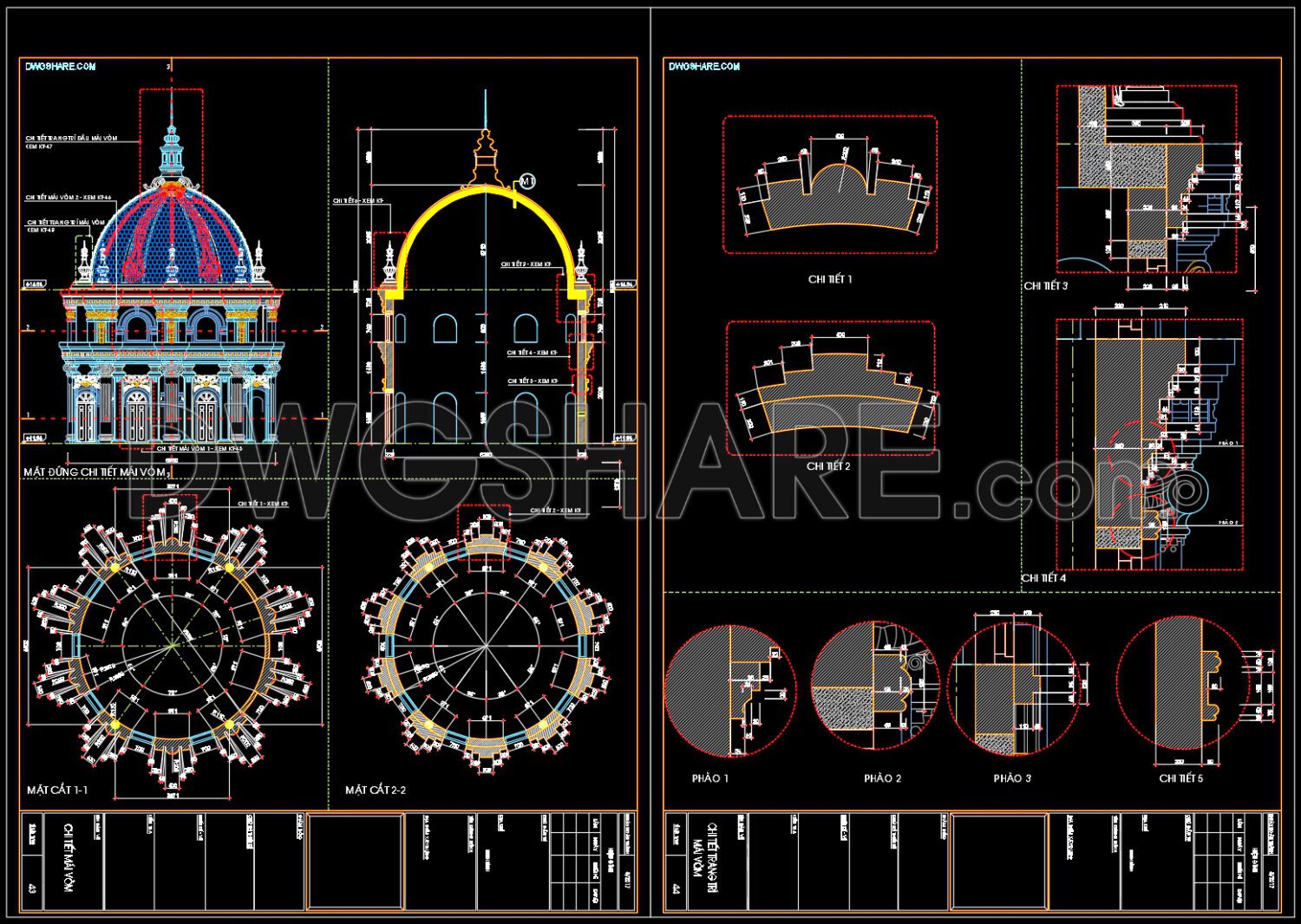 132.Classical Architectural details Blocks free download