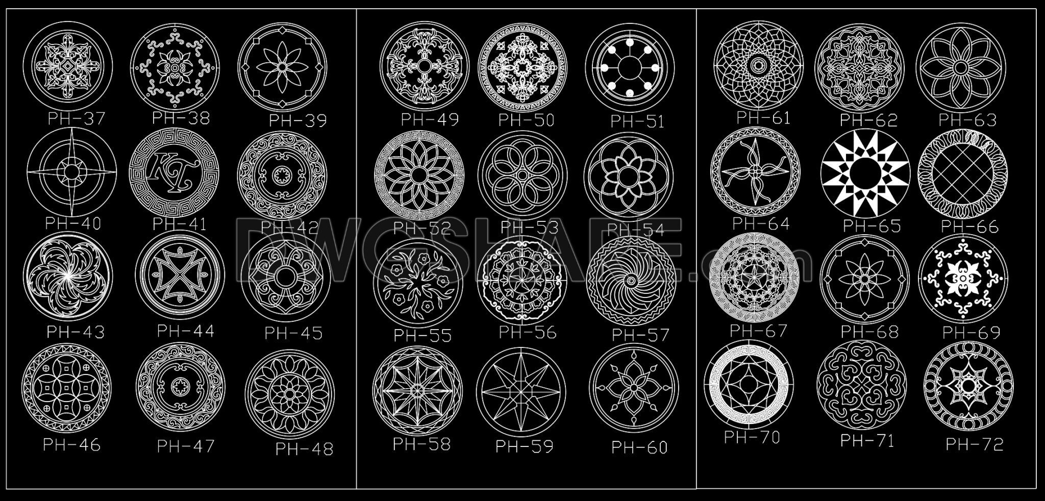 234. Paving Design CAD Blocks