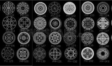 358. Free CAD Drawing Modern Console Table Design