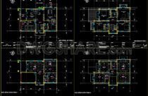 558. Free Download of Detailed CAD Drawings for Canopy Roof Wrapped