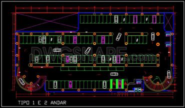4. Autocad Drawing Of Parking For Free Download
