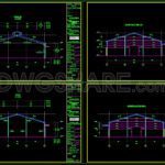 43.Autocad Drawing Of Factory Plan, Elevation and Sections Details For ...